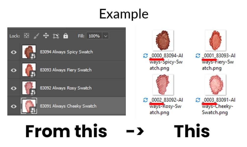 Photoshop CC - Removing Number Sequence for Export Layers to Files